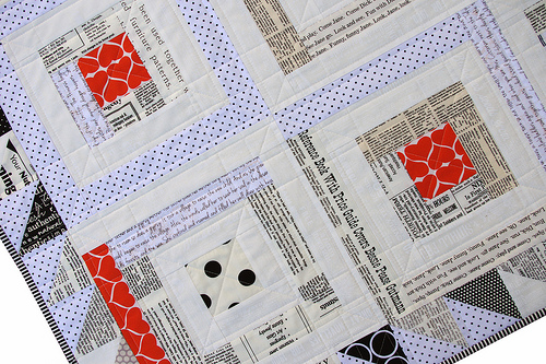 Red Pepper Quilts: Headliner Text Quilt