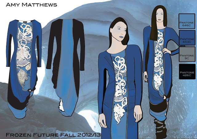 My Fashion: Amy Matthews Graduate Collection 'Frozen Future'