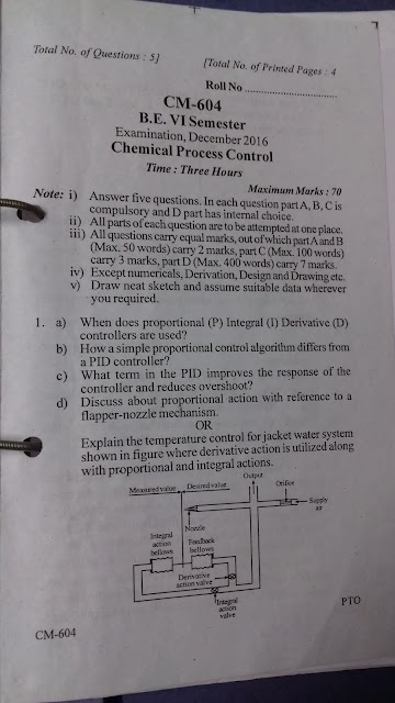 Chemical Process Control