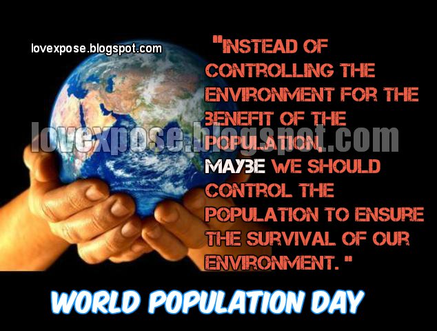 World Population Day Quotes Image - Lovexpose wallpaper love sms ...