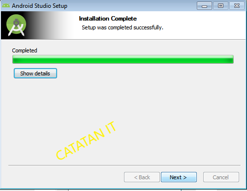 CARA INSTALL ANDROID STUDIO ~ Catatan IT