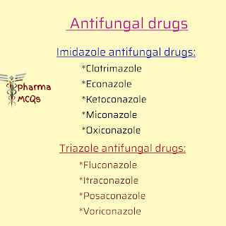 Pharma-MCQs: Classification-Antifungals