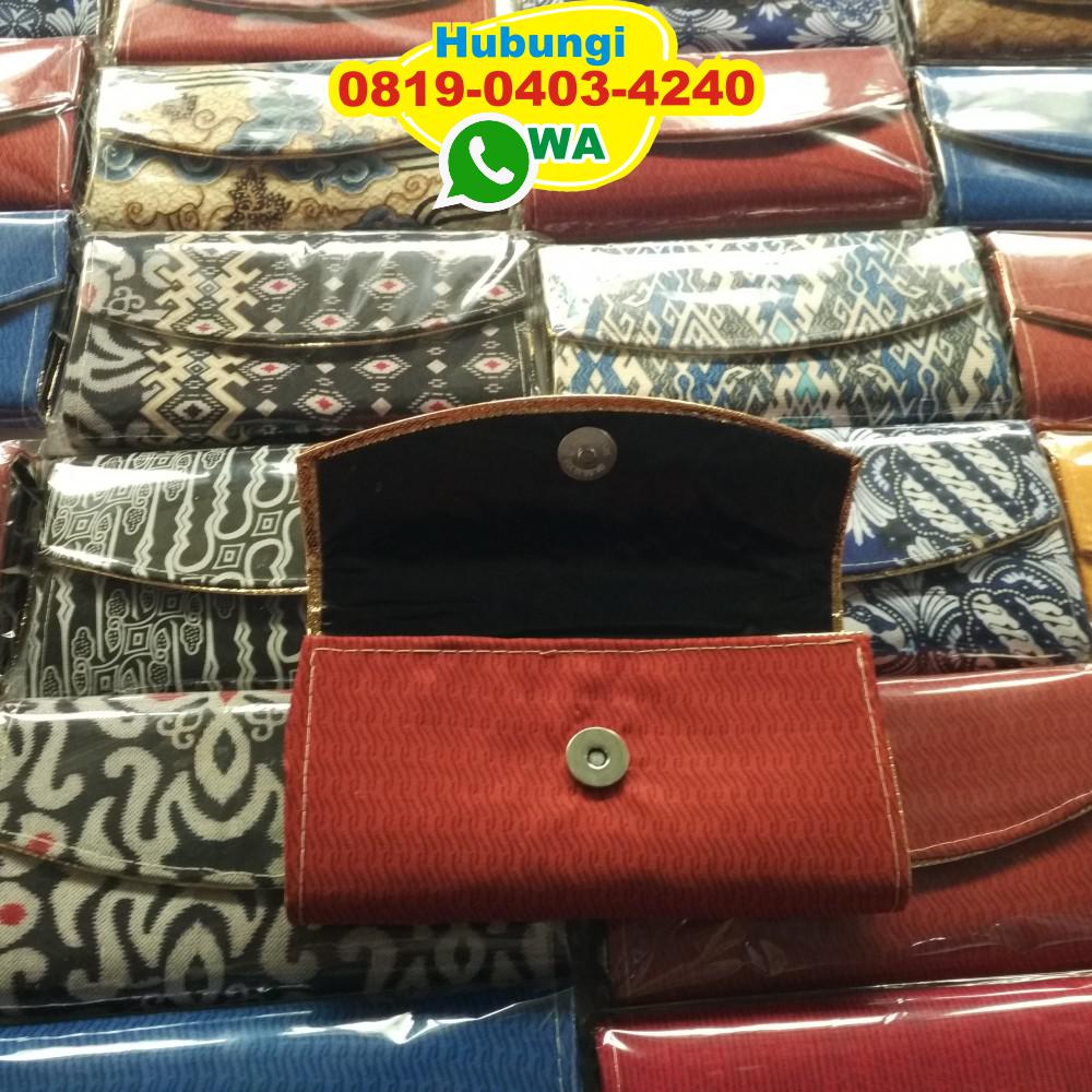 Souvenir Dompet Batik Besar Spesial | Souvenir Pernikahan