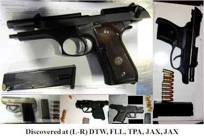 TSA Week in Review: Loaded Gun Concealed in Carry-on Bag Charlotte (CLT)