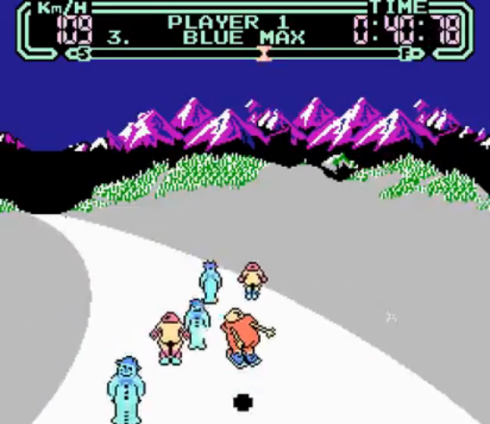 Retro Game Reviews: Slalom (NES review)