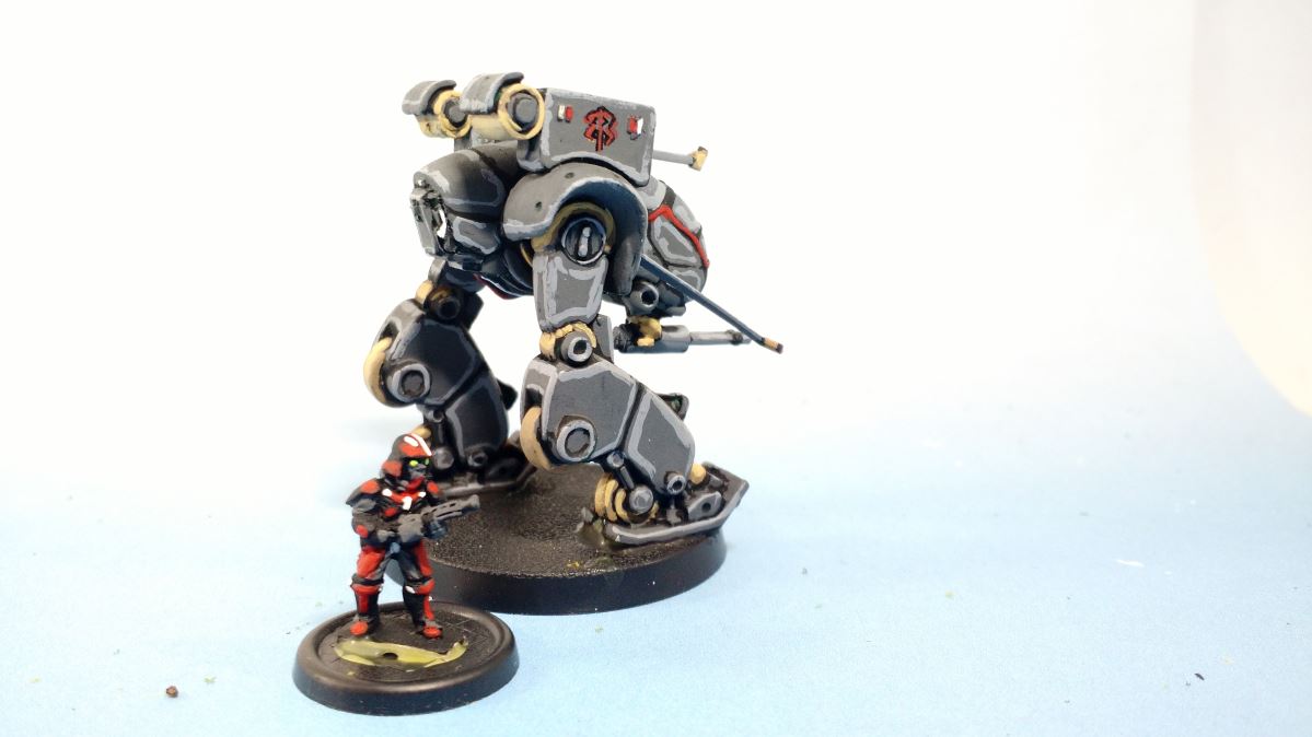 Miniature Insurrection: 15mm XCOM - Sectopod (Heavy Gear Naga)