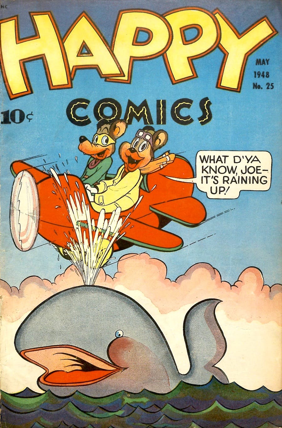 Happy Comics #25 - Frank Frazetta art - Pencil Ink