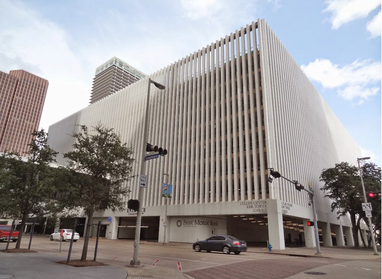 Houston in Pics: Frost Motor Bank at Cullen Center KBR Garage