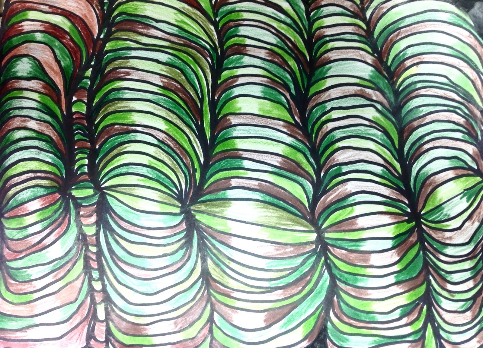 Art With Mr. E: Line Design: 3rd Grade