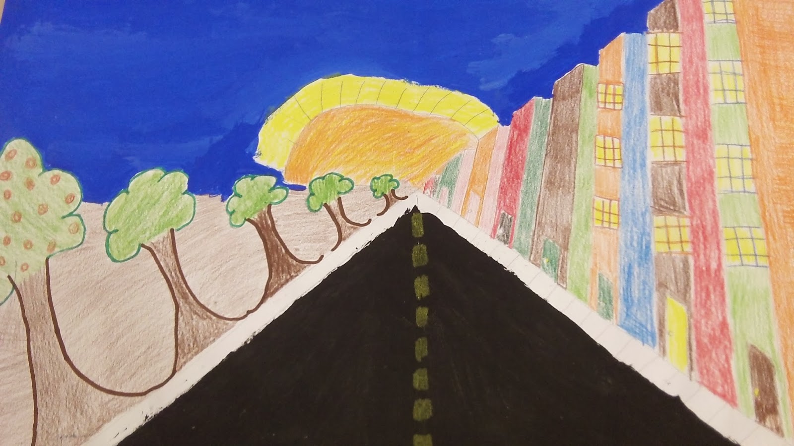 Cook-Wissahickon Art Department: One Point Perspective