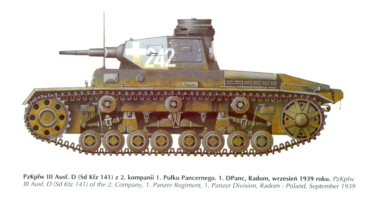 Panzer III Lord of the Blitzkreig: Panzer III Colours Blitzkrieg