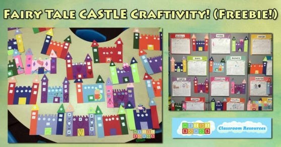 Fairy Tale CASTLE Craftivity! (Freebie!)