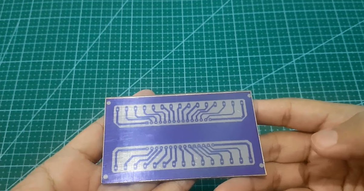 Homemade PCB | Dry Film Photoresist