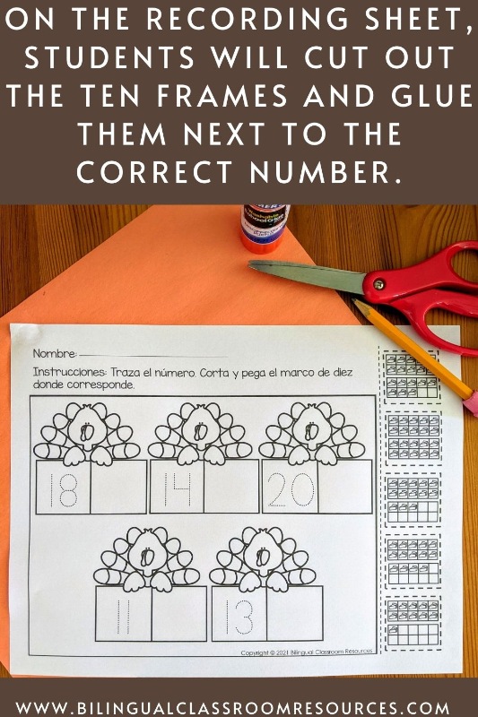 Ten Frames | Marcos de diez | Números 0-20 | GRATIS | FREEBIE ...
