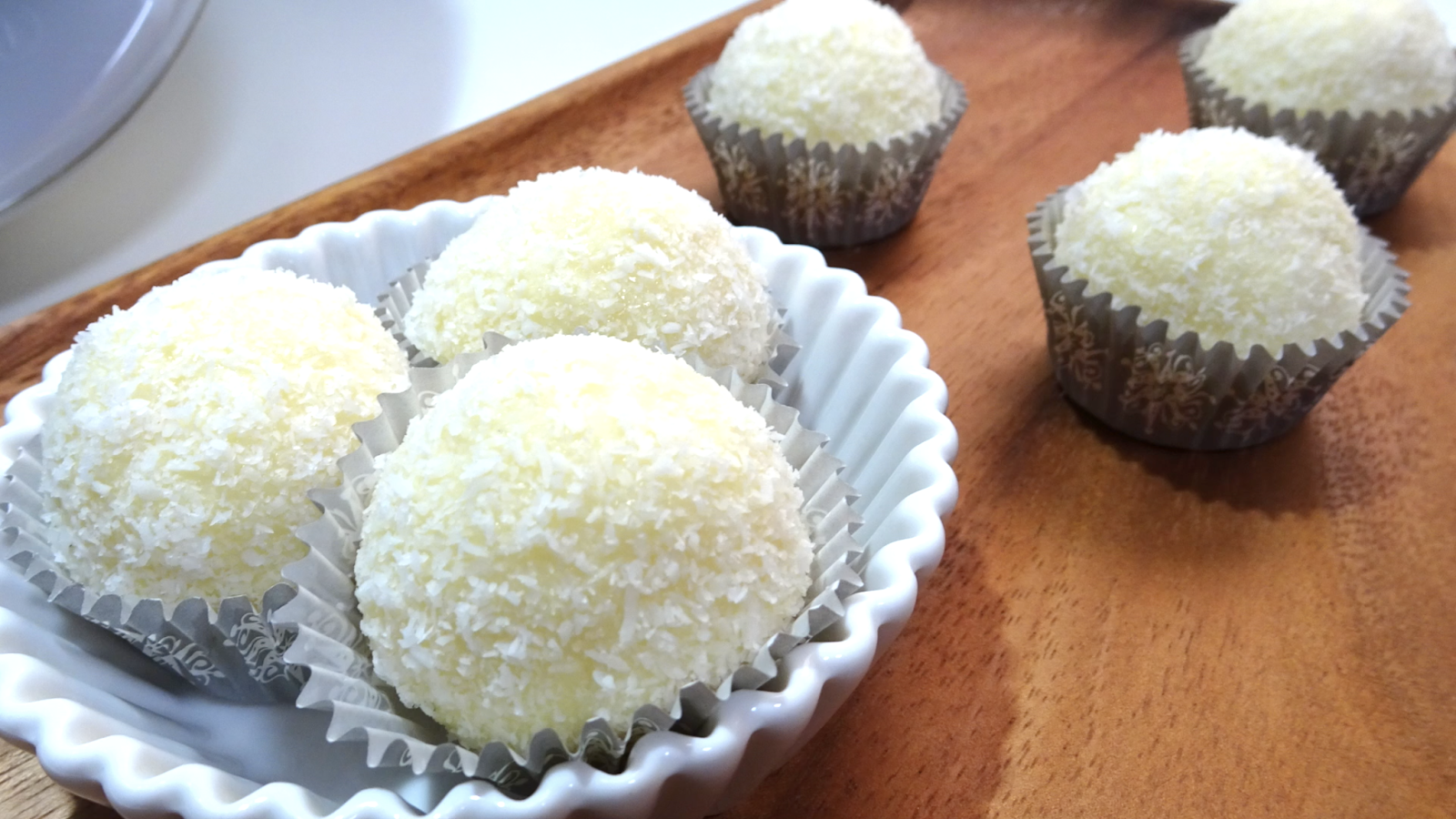 Brigadeiros de Coco - Cocinillas TM5. Recetas Thermomix.