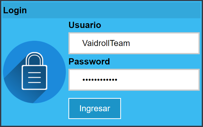VaidrollTeam: LOGIN Básico con HTML + PHP + XAMPP MYSQL
