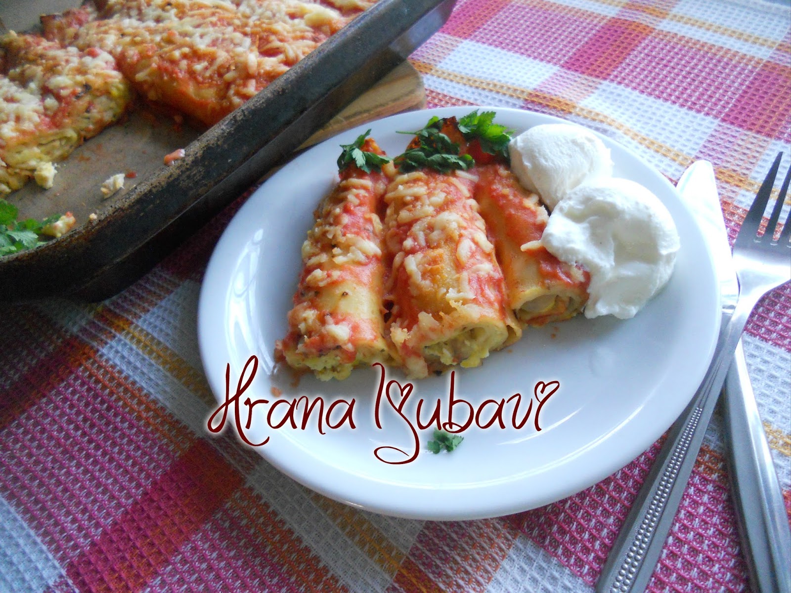 Hrana ljubavi: Punjeni kaneloni-Njam njam