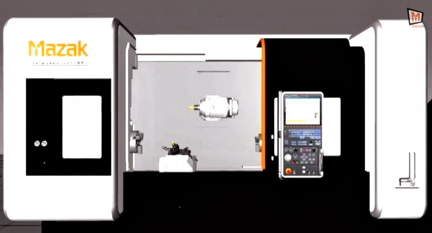 แสดงขีดจำกัดความสามารถชองเครื่องCNC รุ่น MAZAK INTEGREX i-400ST ...