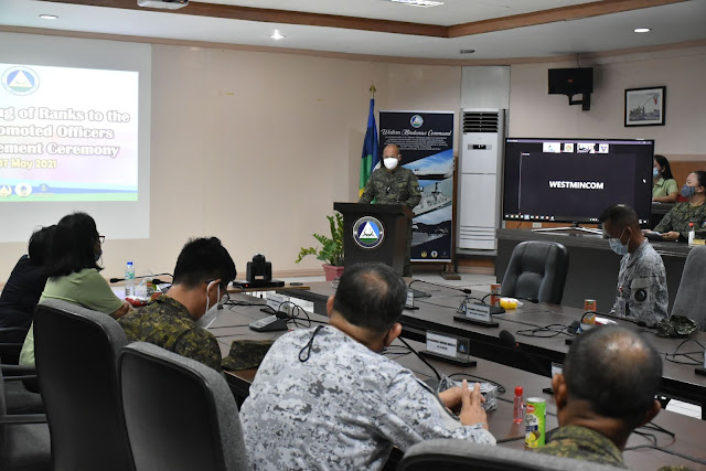 MINDANAO PAGADIAN FRONTLINE: WestMinCom holds joint donning of ranks ...