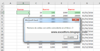 Los Estilos de Celda en Excel | EXCEL FORO: Un blog de Excel