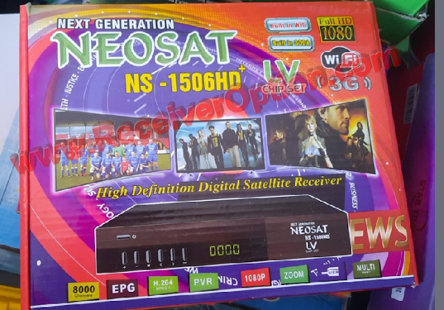 NEOSAT NS-1506HD PLUS 1506LV 1G 8M NEW SOFTWARE WITH ECAST & DOLBY ...