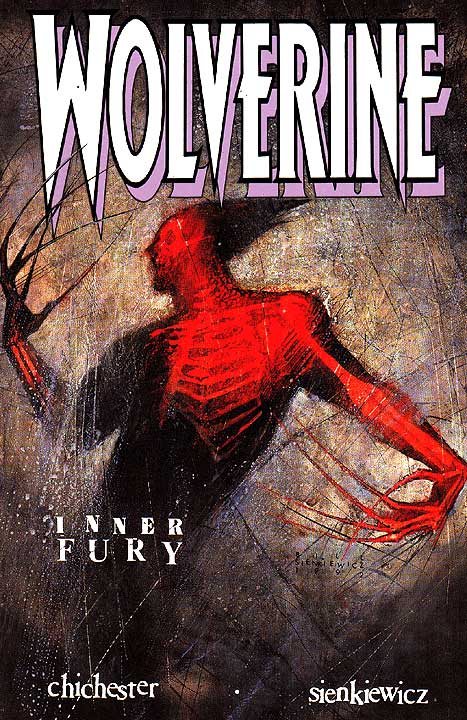 POP CULTURE SHOP: WOLVERINE GRAPHIC NOVEL INNER FURY X-MEN VIOLENCE ...