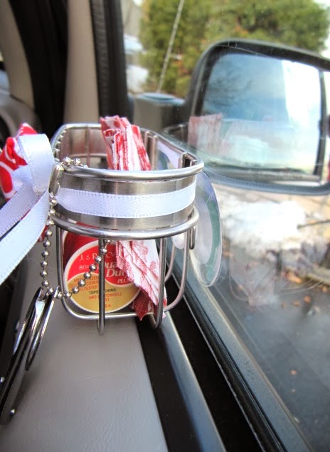 Sew Many Ways...: Suction Cup Sponge Holder…to Car Sewing Caddy