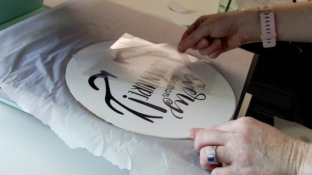 Comparison: HTV vs Vinyl Wood Signs - Silhouette School