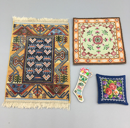 Natalia's Fine Needlework: New Dollhouse Miniature Area Rug Needlepoint ...