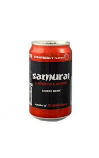 FMCGVIETNAM: Samurai Energy Drink Strawberry 330ml
