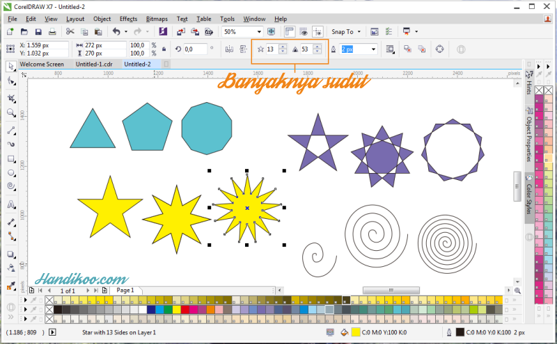Belajar Edit Corel Draw
