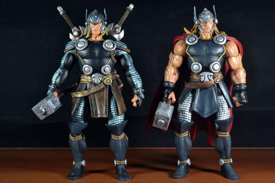 The Fanboy SEO: Custom Marvel NOW Thor Figures from EdToyz Customs