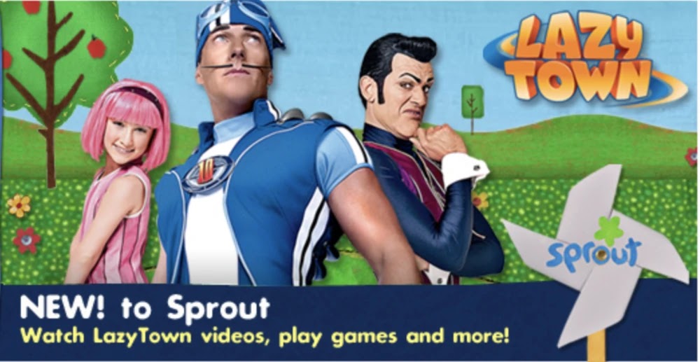 Parents and Kids Share Together: 10 Years of LazyTown on Sprout!