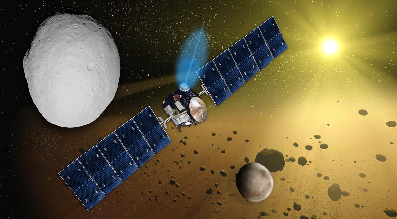 Orbiter.ch Space News: Dawn Mission Video Shows Vesta's Coat of Many Colors