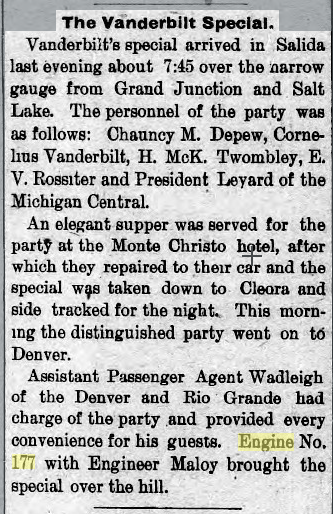 Western & Atlantic Railroad, 1888 - 1898: Rail Moment: Dread 107 and ...