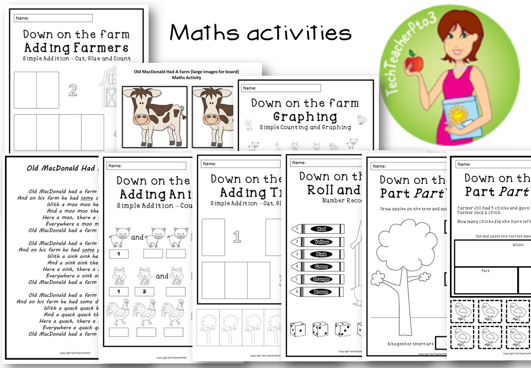 A farm thematic unit in the classroom | Foundation into First
