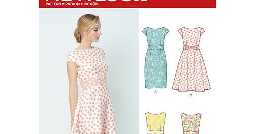 New Look 6447 ~ Octopus Day Dress ~ A little icing, a little cake!