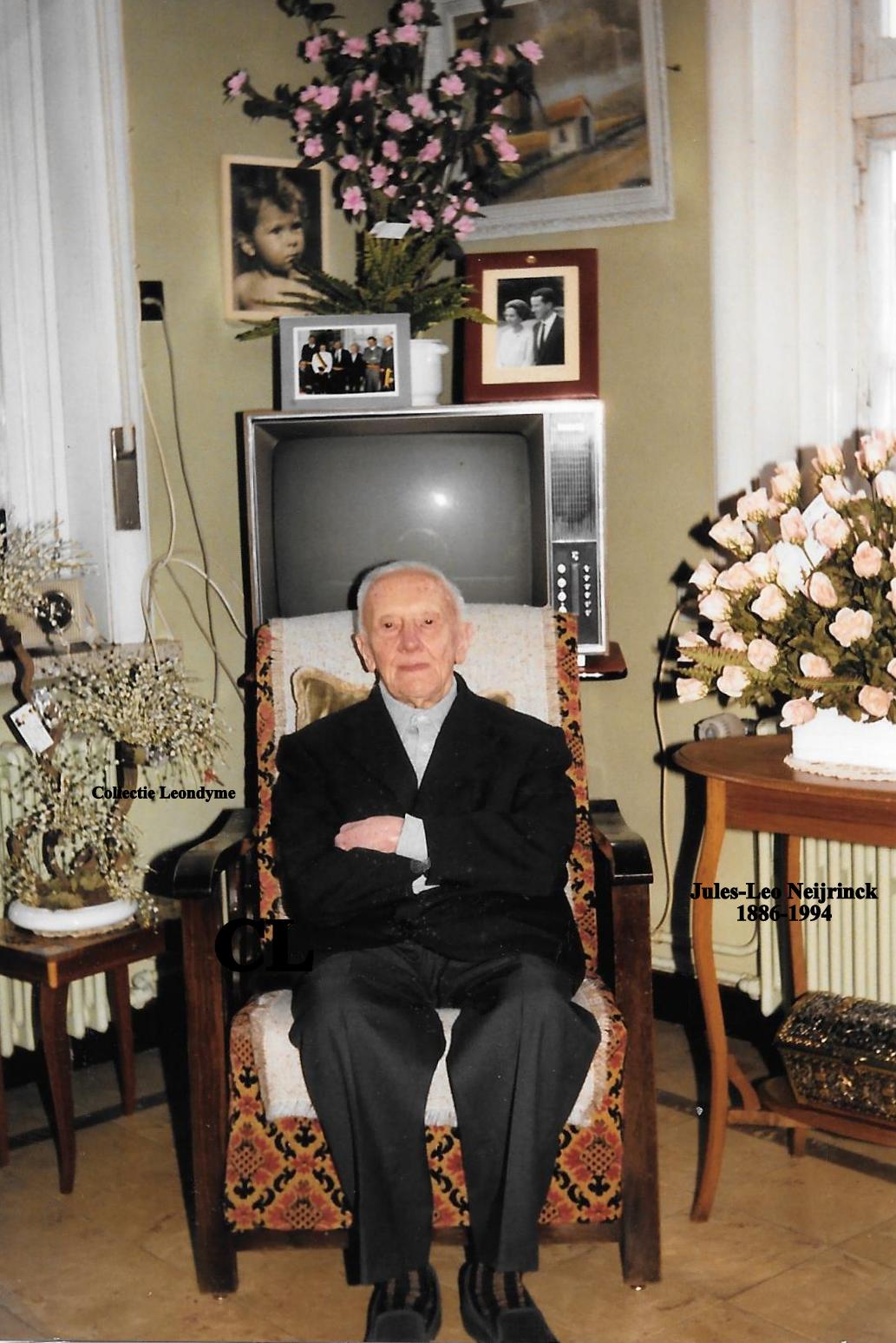 Historische weetjes: Jules-Leo Neijrinck 1886-1994, de 108-jarige ...
