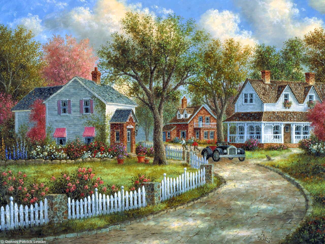 Dennis Lewan, 1943 | Romantic painter | Tutt'Art@ | Pittura * Scultura ...