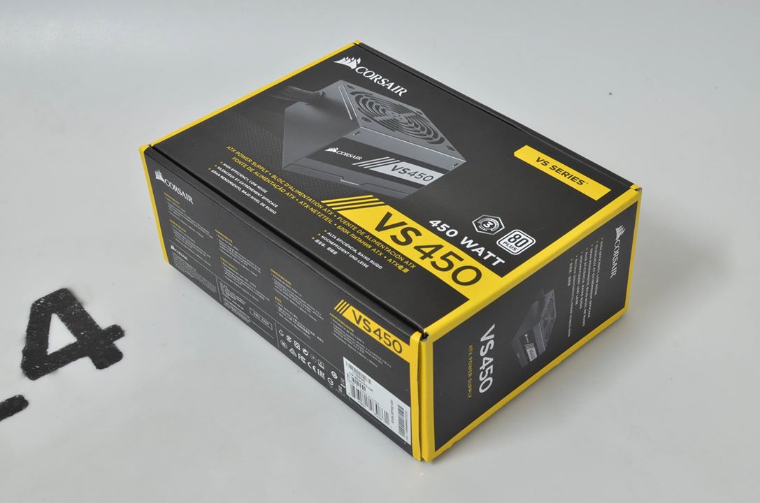 [Review]- PSU Corsair VS450 (450W) 2018 - VozForums