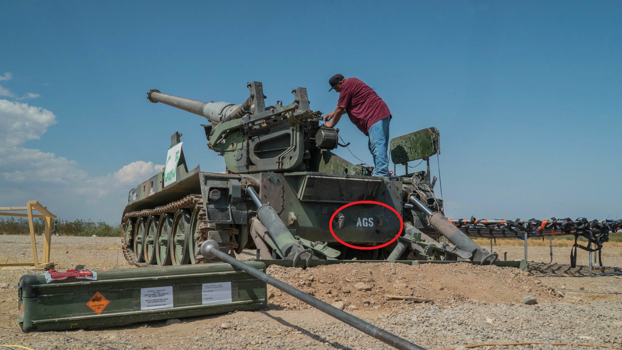 The Dead District: Advanced gun System (AGS) trials during Advanced ...