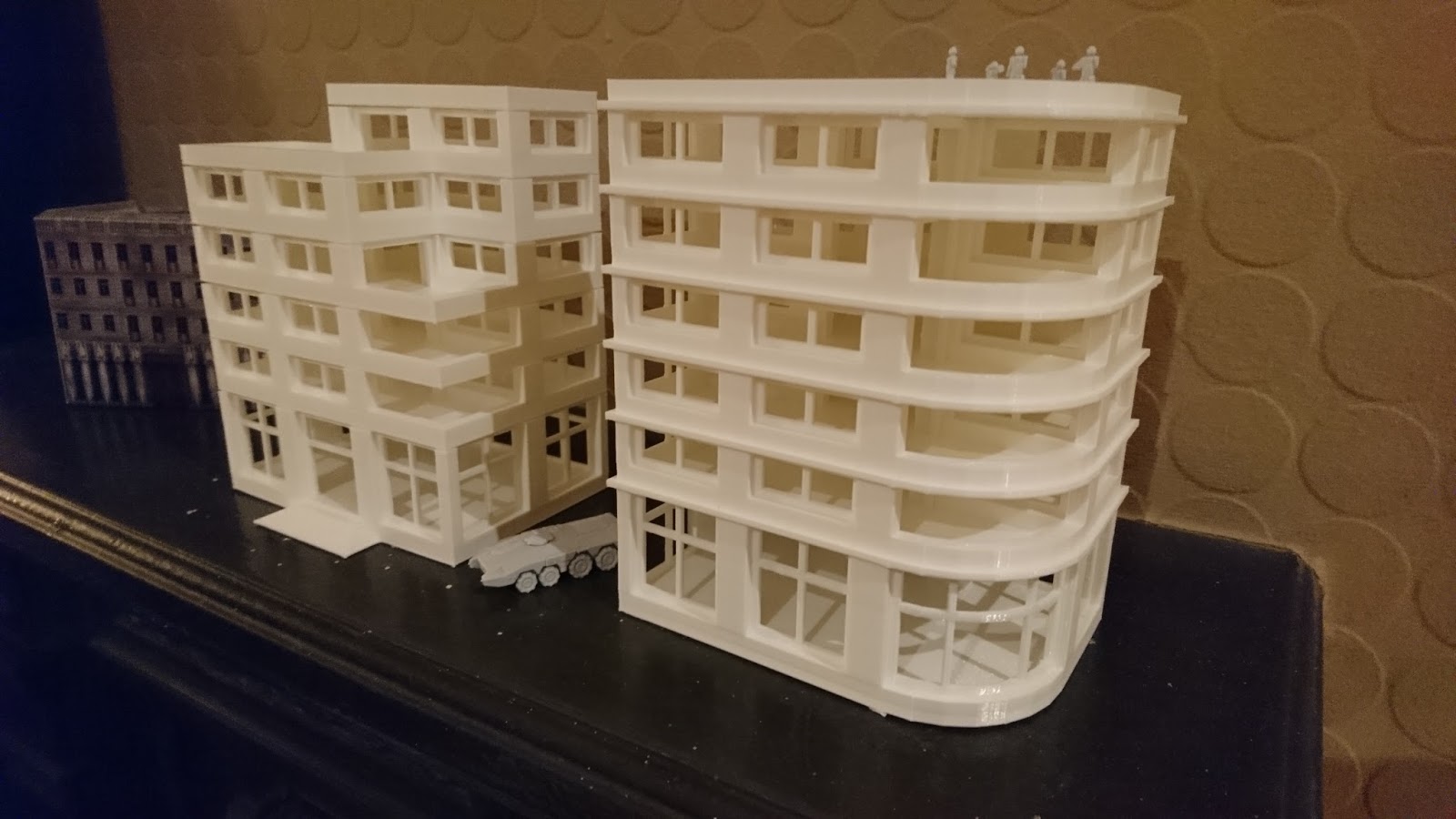 Children of the Kraken: 3D printed Dropzone Commander buildings