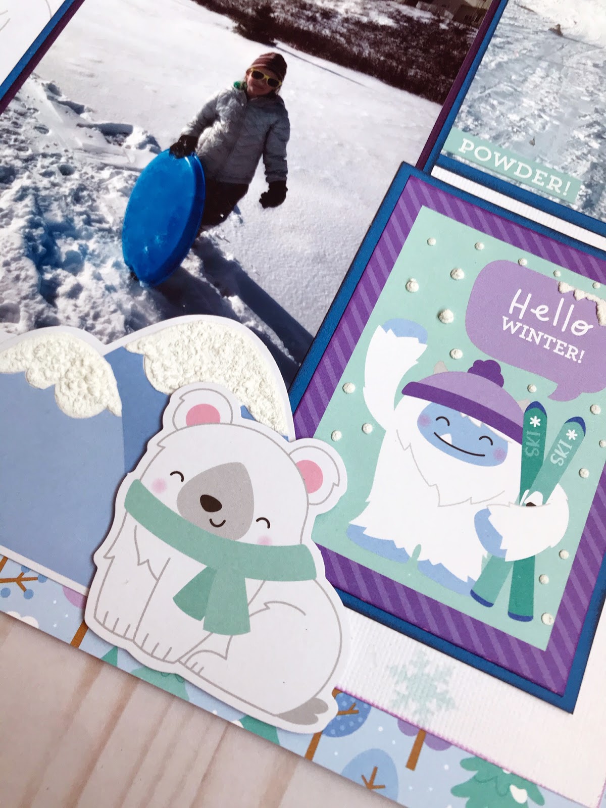 Scrap Shotz Snap Shotz: New Product- Doodlebug Winter Wonderland Layouts