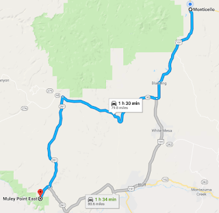 The Southwest Through Wide Brown Eyes: Muley Point Travel Guide.