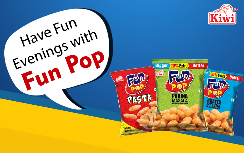 Kiwi Foods: Have Fun Evenings with Fun Pop