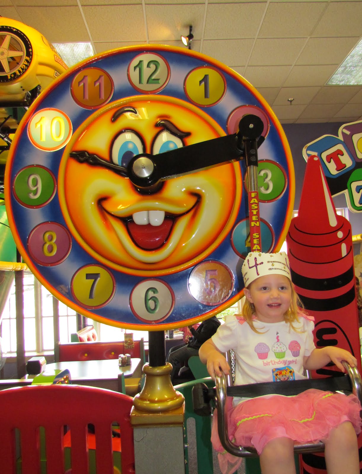 The Husker Family: Chuck E Cheese Party!