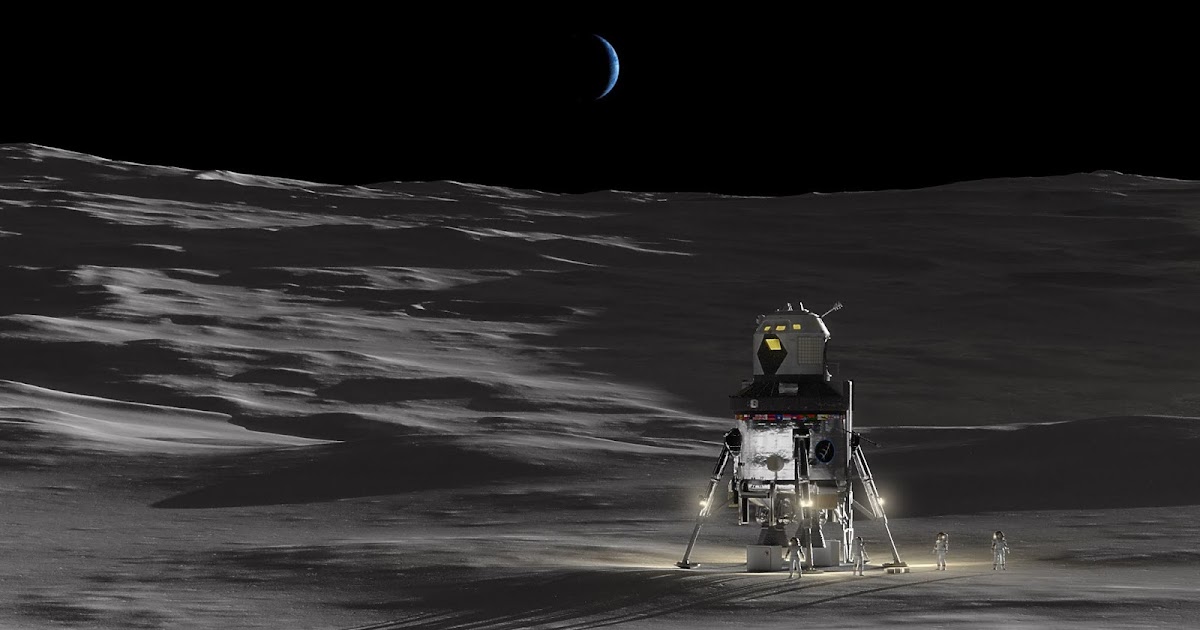 Lockheed Martin's Lunar lander concept | human Mars