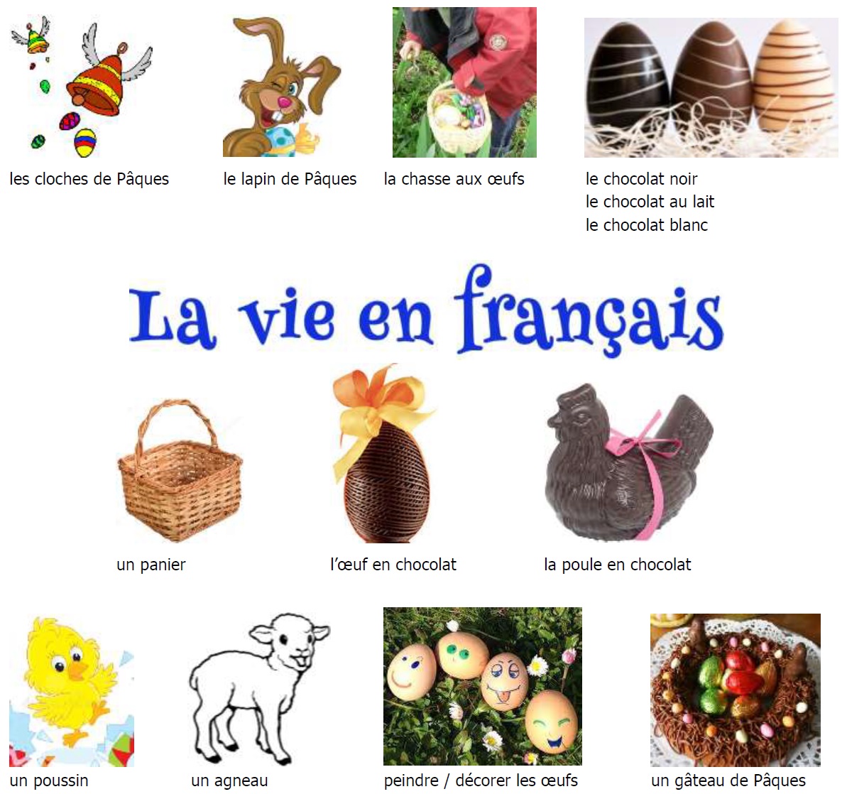 Bonjour Monsieur FLE: JOYEUSES PÂQUES