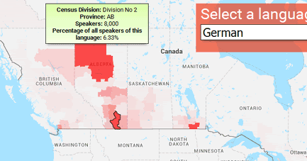 Maps Mania: Mapping the Languages of Canada