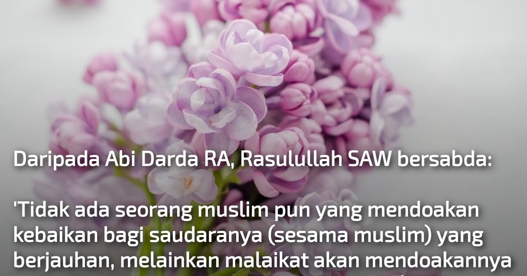 Malaikat Mendoakan Kepada Pendoa